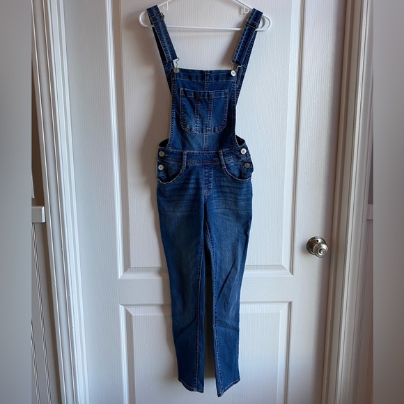 Wallflower | Jeans | Wallflower Dark Denim Adjustable Overalls | Poshmark